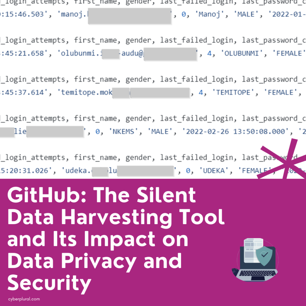 GitHub: The Silent Data Harvesting Tool and Its Impact on Data Privacy and Security ...